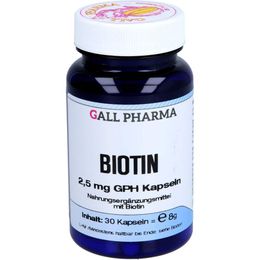 Hecht-Pharma Biotin 2,5 mg Gph Kapseln 30 St
