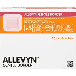 smith&nephew Allevyn Gentle Border 10x10 cm Schaumverb. 5 St