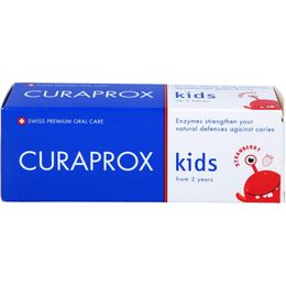 Curaprox kids Zahnpasta Erdbeere ab 2 Jahre 950ppm 60 ml