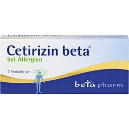 betapharm Cetirizin beta Filmtabletten 7 St