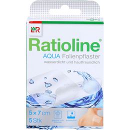 Lohmann & Rauscher Ratioline aqua Duschpflaster 5x7 cm 5 St
