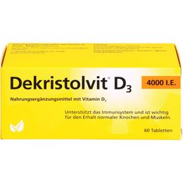 Dekristolvit D3 4000 I.E. Tabletten 60 St