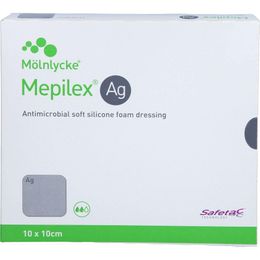 B2B Medical Mepilex Ag Schaumverband 10x10 cm steril 5 St