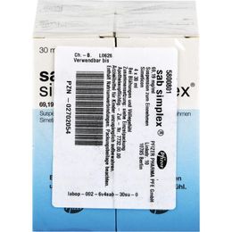 kohlpharma Sab simplex Suspension zum Einnehmen 4X30 ml