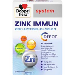 Queisser Doppelherz Zink Immun Depot system Tabletten 30 St