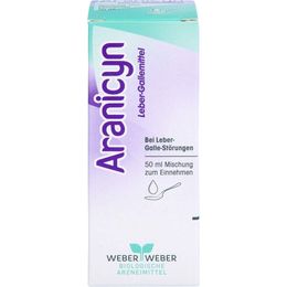 Aranicyn Leber Gallemittel Mischung 50 ml
