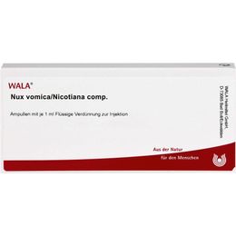 WALA Nux VOMICA/NICOTIANA comp.Ampullen 10X1 ml