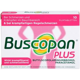 Buscopan plus 10 mg/500 mg Filmtabletten 10 St