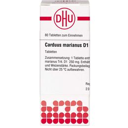 DHU-Arzneimittel Carduus Marianus D 1 Tabletten 80 St
