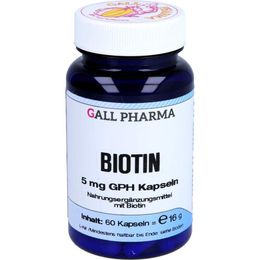 Hecht-Pharma Biotin 5 mg Gph Kapseln 60 St