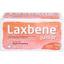 Laxbene junior 4 g Plv.z.H.e.Lsg.z.Einn.Kdr.6M-8J 30X4 g