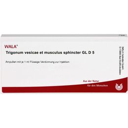 WALA Trigonum vesicae et Musculus sphincter Gl D 5 Amp. 10X1 ml