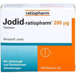 JODID-ratiopharm 200 μg Tabletten 100 St
