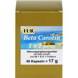Beta Carotin 1x1 pro Tag Kapseln 40 St