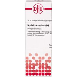 DHU-Arzneimittel Myristica Sebifera D 3 Dilution 20 ml