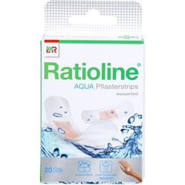 Lohmann & Rauscher Ratioline aqua Pflasterstrips in 2 Gr&ouml;&szlig;en 20 St