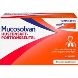 Mucosolvan Hustensaft-Portionsbeutel 30 mg/5 ml 15X5 ml
