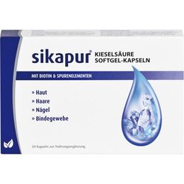 Sikapur Kiesels&auml;ure Softgel-Kapseln mit Biotin 30 St