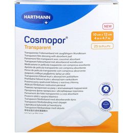 Paul Hartmann AG Cosmopor transparent Folienverband 10x12 cm steril 25 St
