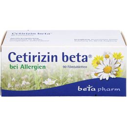 betapharm Cetirizin beta Filmtabletten 90 St