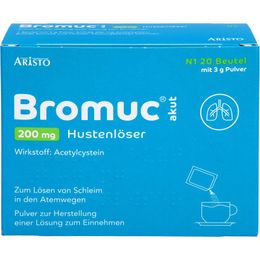 Aristo Bromuc akut 200 mg Hustenl&ouml;ser Plv.z.H.e.L.z.Einn. 20 St