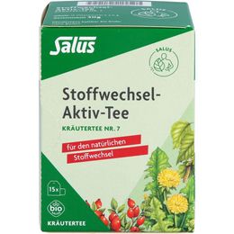 STOFFWECHSEL-AKTIV Tee Kr&auml;utertee Nr.7 Bio Salus 15 St