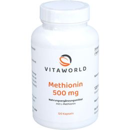 vitaworld Methionin 500 mg Kapseln 120 St