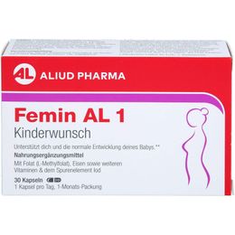 ALIUD Femin Al 1 Kinderwunsch Hartkapseln 30 St