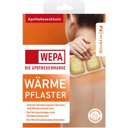 W&auml;rmepflaster Nacken/R&uuml;cken 8,5x28,5 cm WEPA 2 St