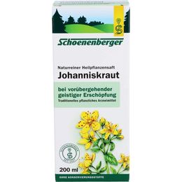 Salus Johanniskraut Saft Schoenenberger 200 ml