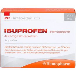 Ibuprofen Hemopharm 400 mg Filmtabletten 20 St