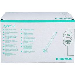 B.Braun Injekt F Feindosierungsspr.1 ml o.Kan. 100X1 ml