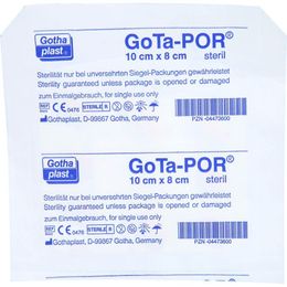 GOTA-POR Wundpflaster steril 80x100 mm 1 St
