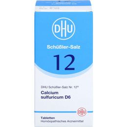 DHU-Arzneimittel Biochemie Dhu 12 Calcium sulfuricum D 6 Tabletten 420 St