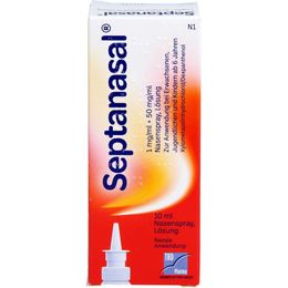 Septanasal 1 mg/ml + 50 mg/ml Nasenspray 10 ml