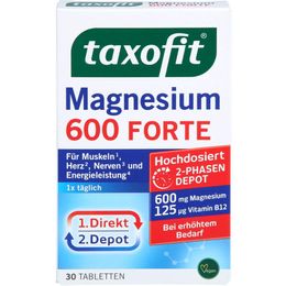 MCM KLOSTERFRAU Vertr. GmbH Taxofit Magnesium 600 Forte Depot Tabletten 30 St