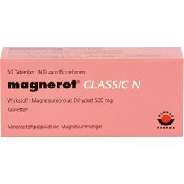 WÖRWAG PHARMA Magnerot Classic N Tabletten 50 St
