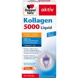 Queisser Doppelherz Kollagen 5000 Liquid Sticks 14X10 ml