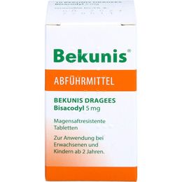Bekunis Dragees Bisacodyl 5 mg magensaftres.Tabl. 10 St
