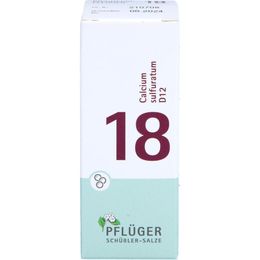 Pflüger® Biochemie Pflüger 18 Calcium sulfuratum D 12 Glob. 15 g