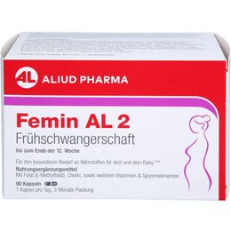 ALIUD Femin Al 2 Frühschwangerschaft Hartkapseln 90 St