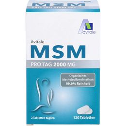 Avitale Msm 2000 mg Tabletten 120 St