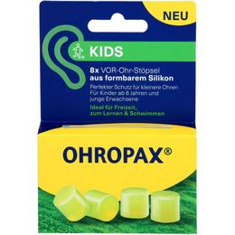 Ohropax Kids Silikon Vor-Ohr Stöpsel 8 St