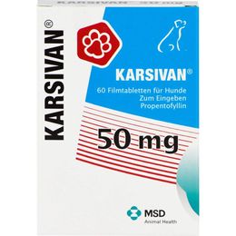 Karsivan 50 Filmtabletten f.Hunde 60 St