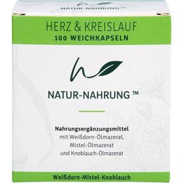 NATUR-NAHRUNG Herz & Kreislauf Wei&szlig;d.+Mistel+Knobl 100 St