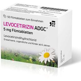 Levocetirizin Adgc 5 mg Filmtabletten 50 St