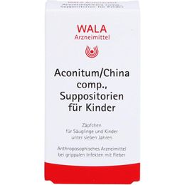 WALA ACONITUM/CHINA comp.Kindersuppositorien 10X1 g