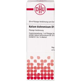 DHU-Arzneimittel Kalium Bichromicum D 12 Dilution 20 ml