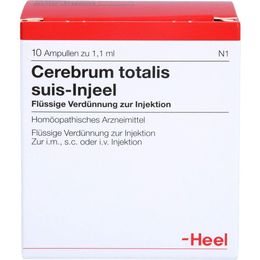 Heel Cerebrum Totalis suis Injeel Ampullen 10 St