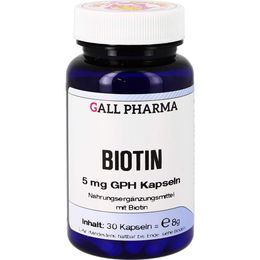 Hecht-Pharma Biotin 5 mg Gph Kapseln 30 St